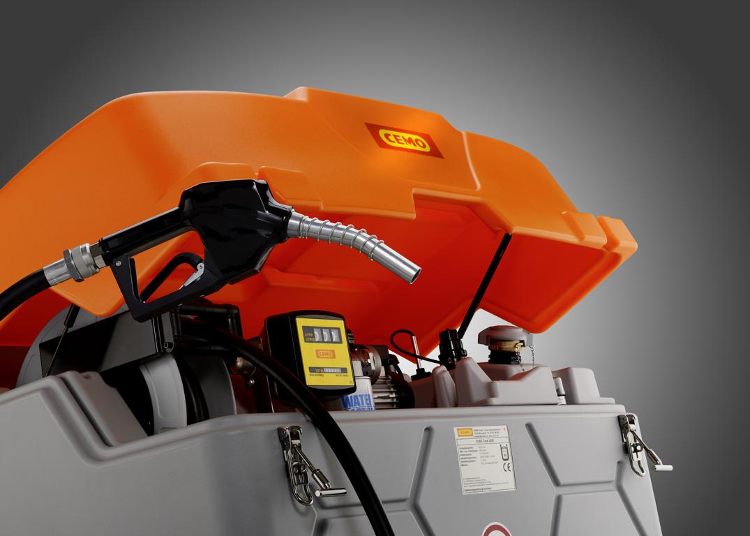 Cemo CUBE Tank Outdoor Premium 1000 Liter - Diesel-Tankanlage 10297 ...